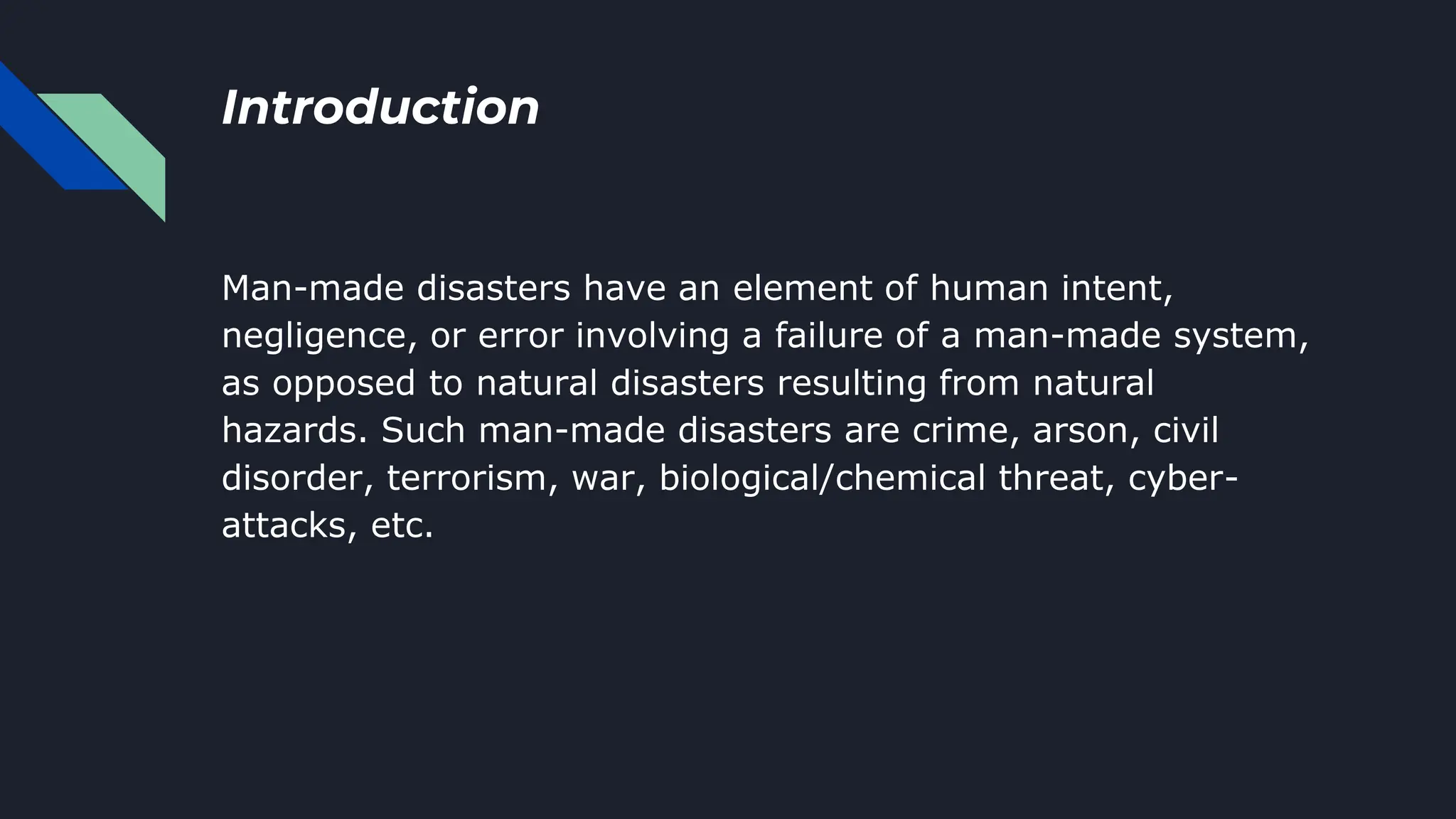 Man-Made-Disasters..................pptx