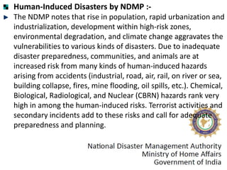 Man-Made Disaster PPT | PPTX