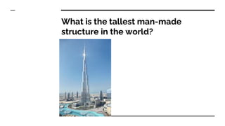 Man made structures | PPT