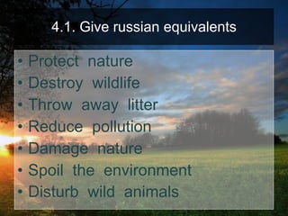 Man modified ecosystem | PPT