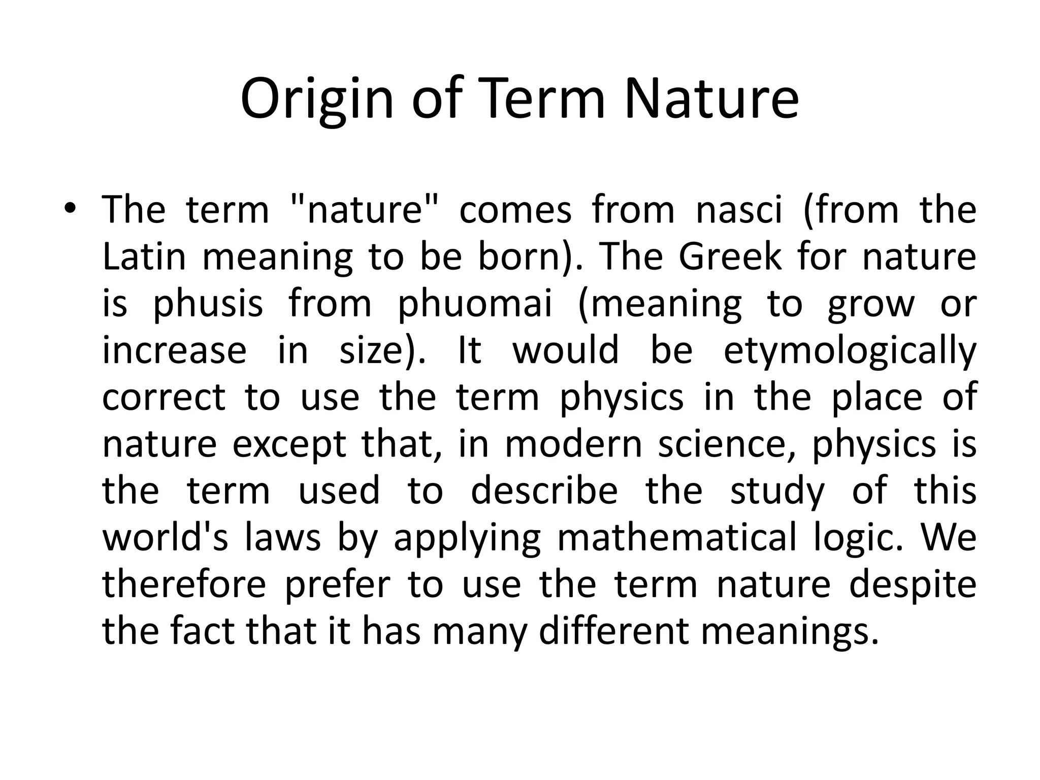 Man nature relationship and the sikh perspective | PPTX | Hinduism ...