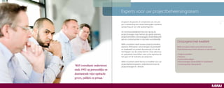Brochure Projectbeheersing | PPT