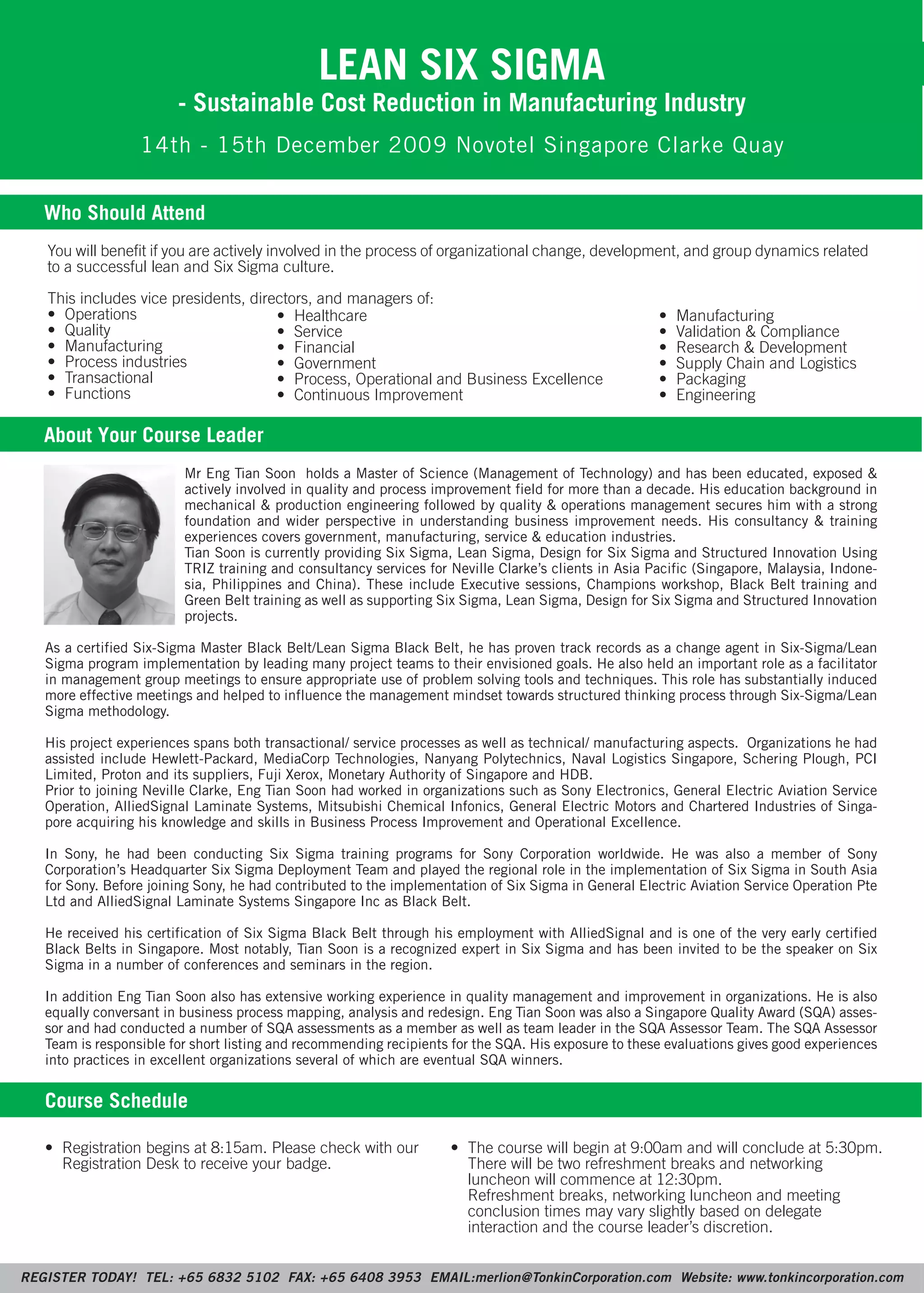 Lean Six Sigma | PDF