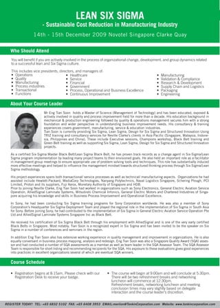 Lean Six Sigma | PDF