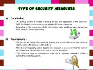 Security Measures | PPTX