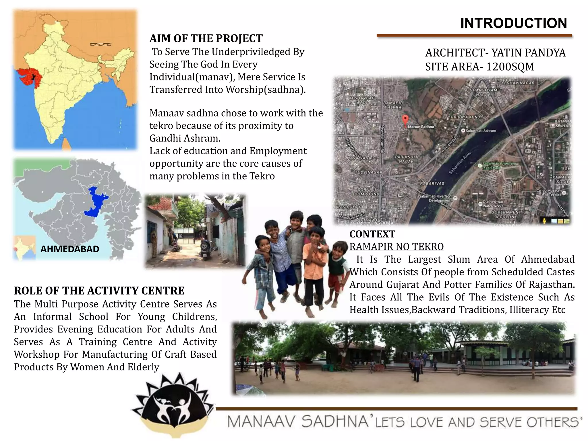 Manaav sadhna, Ahmedabad | PPTX