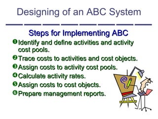 Activity Based Costing: 2. Disegnare un sistema Activity Based Costing ...