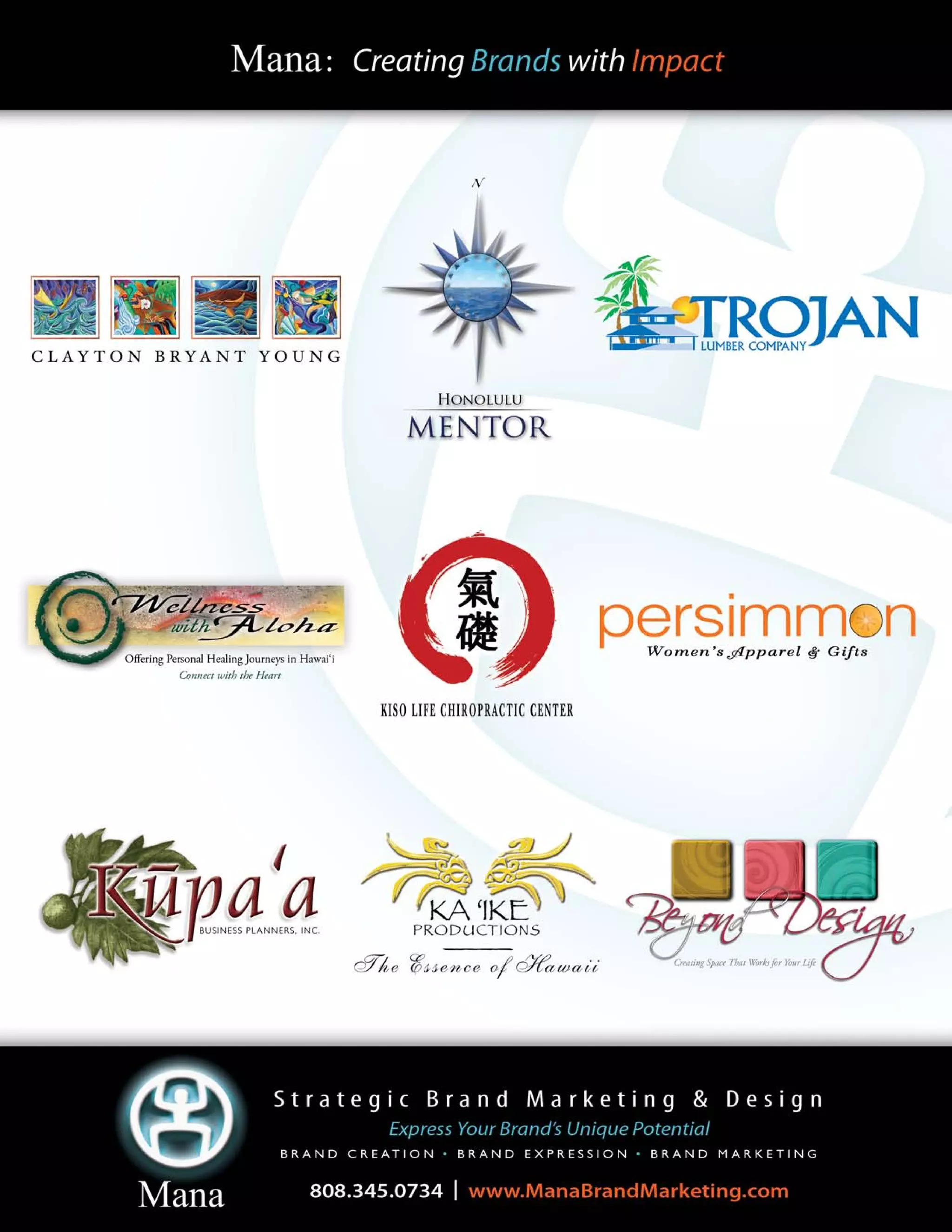 Mana Core Brand Identity Portfolio | PDF