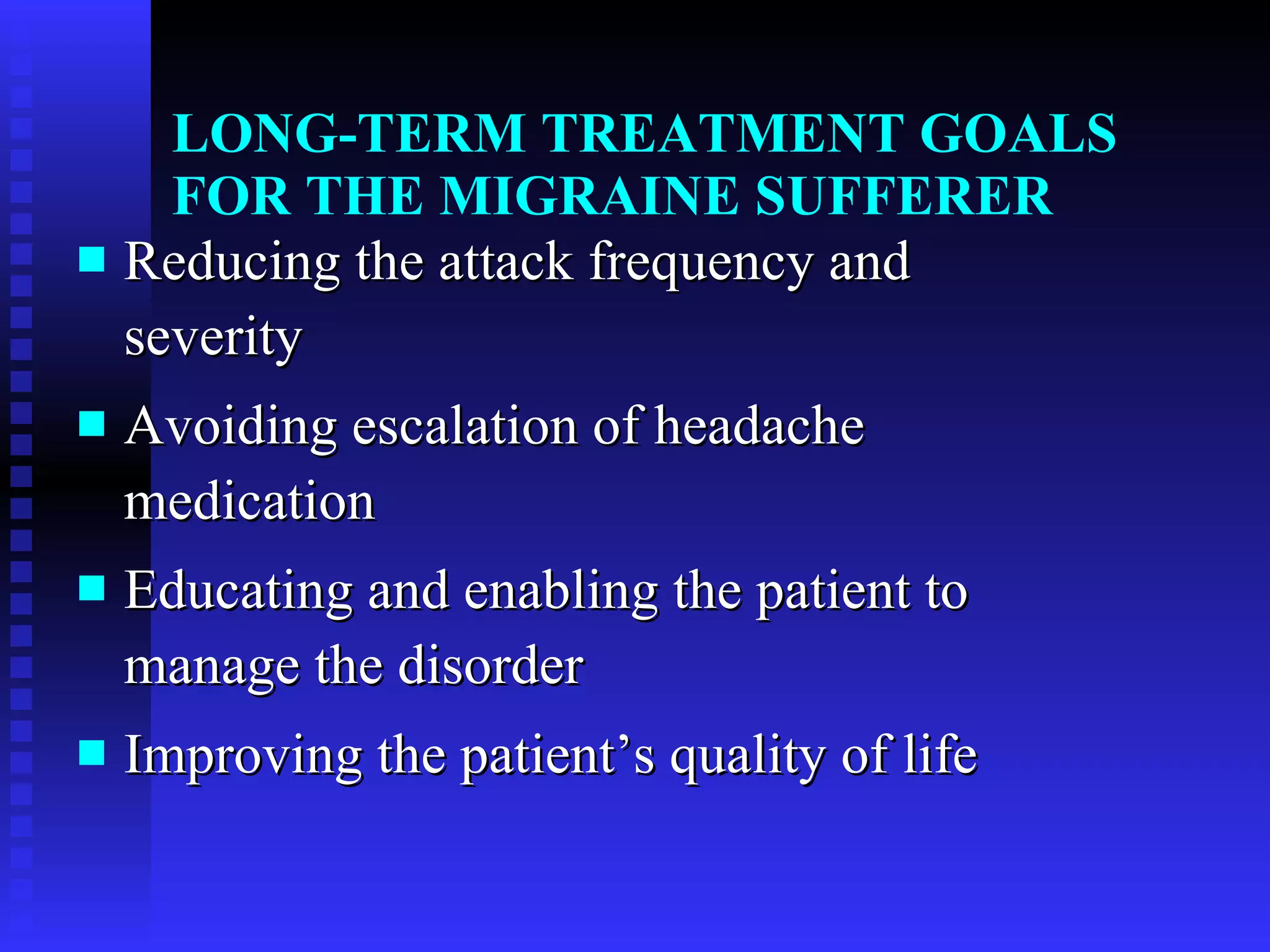 Managament Of Migraine | PPT