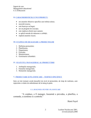 Manag de proiect | DOC