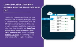 Perform Multiple List View Operations with BOFC | PPT