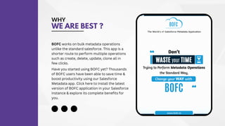 Perform Multiple List View Operations with BOFC | PPT