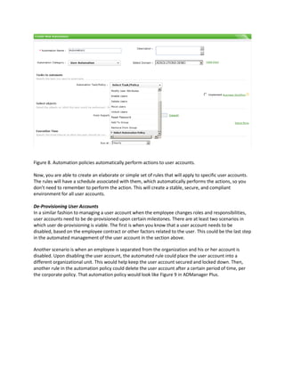 Effective User Life Cycle Management in Active Directory | PDF