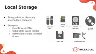 Manage Basic Storage in RHEL - RHCSA (RH134).pdf | Operating Systems | Computer Software and ...