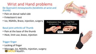 Common bone and joint problems | PPTX