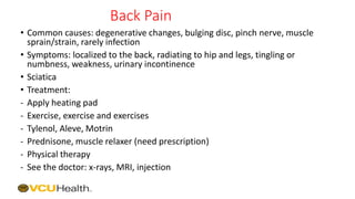 Common bone and joint problems | PPT
