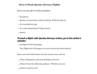 Manage Booking of Qantas Airways.pptx