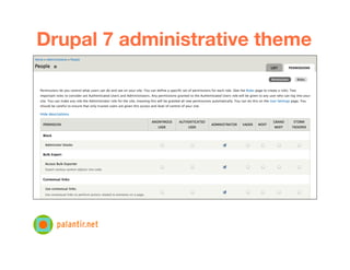 Managing Content in Drupal with Workbench | PPT