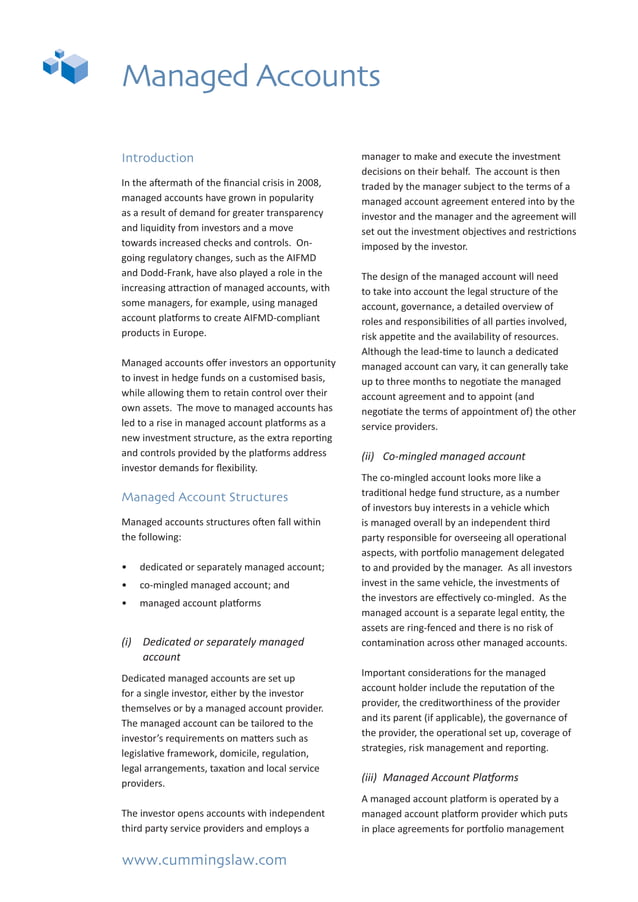 Managed Accounts | PDF