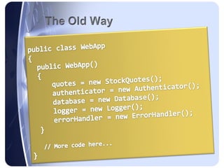 Managed Extensibility Framework (MEF) | PPT