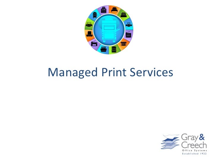 Managed print-solutions