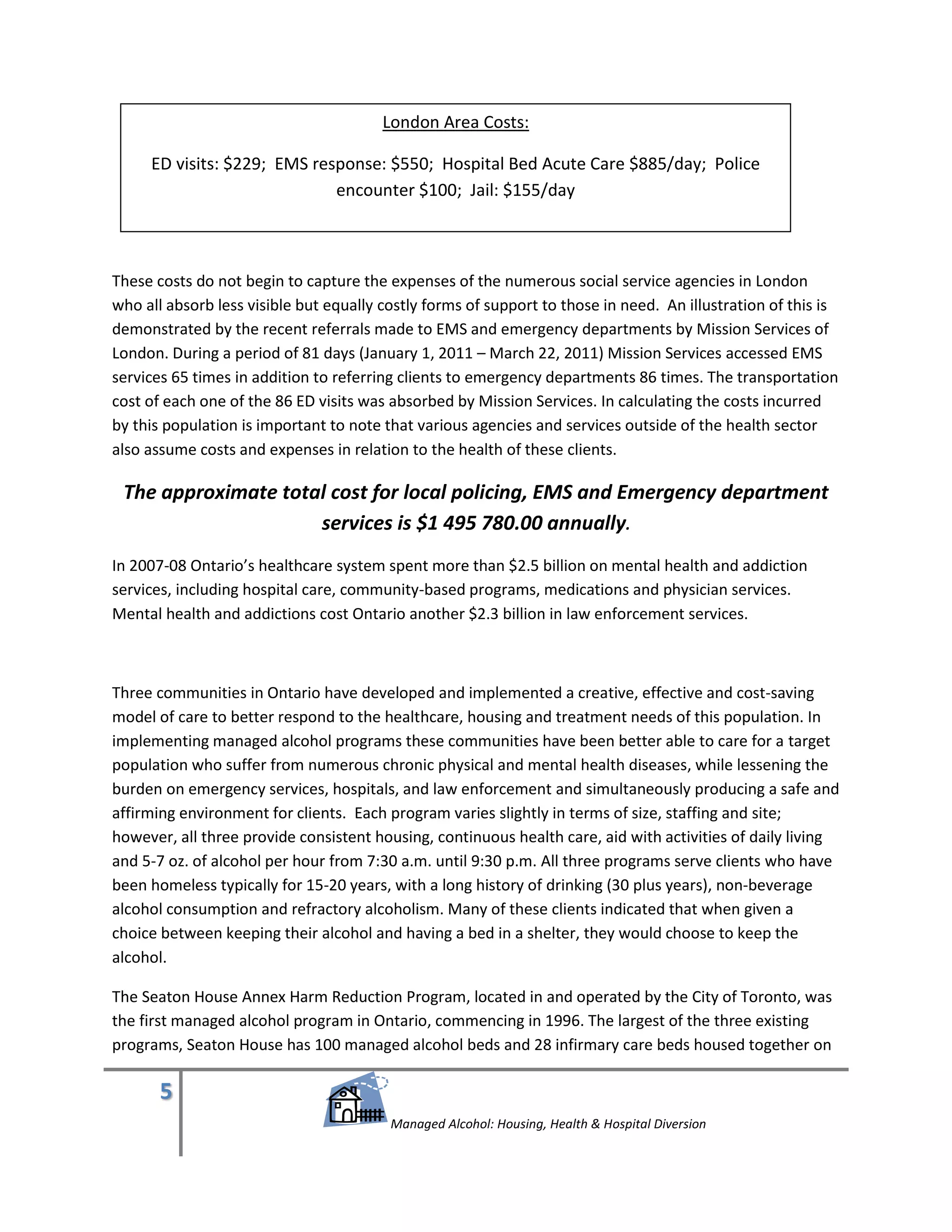 Managed alcohol report (2) | PDF