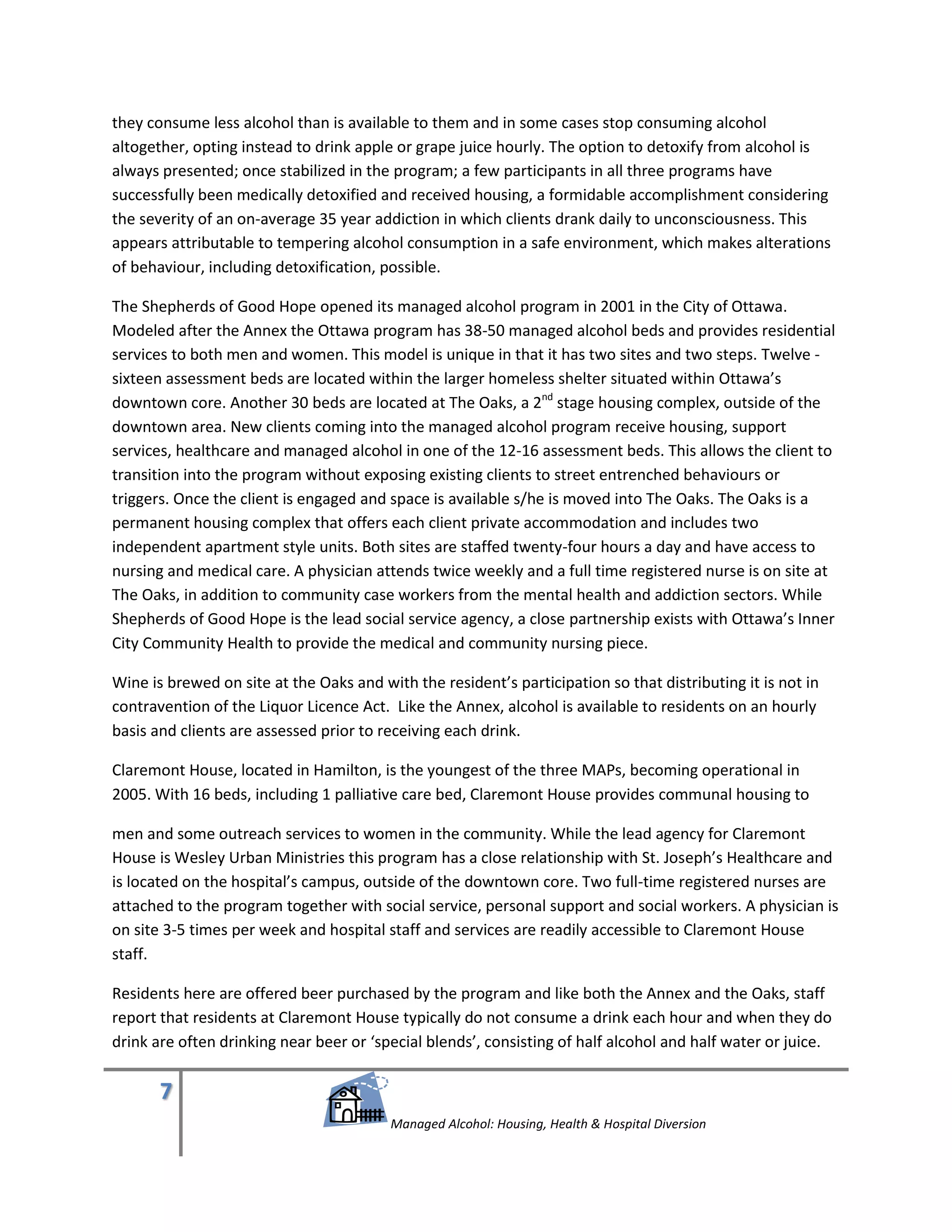 Managed alcohol report (2) | PDF