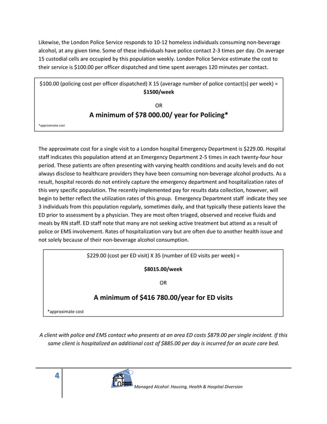 Managed alcohol report (2) | PDF
