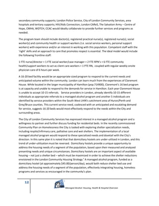 Managed alcohol report (2) | PDF