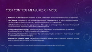 Managed Care and IT Impact on Health Care | PPTX