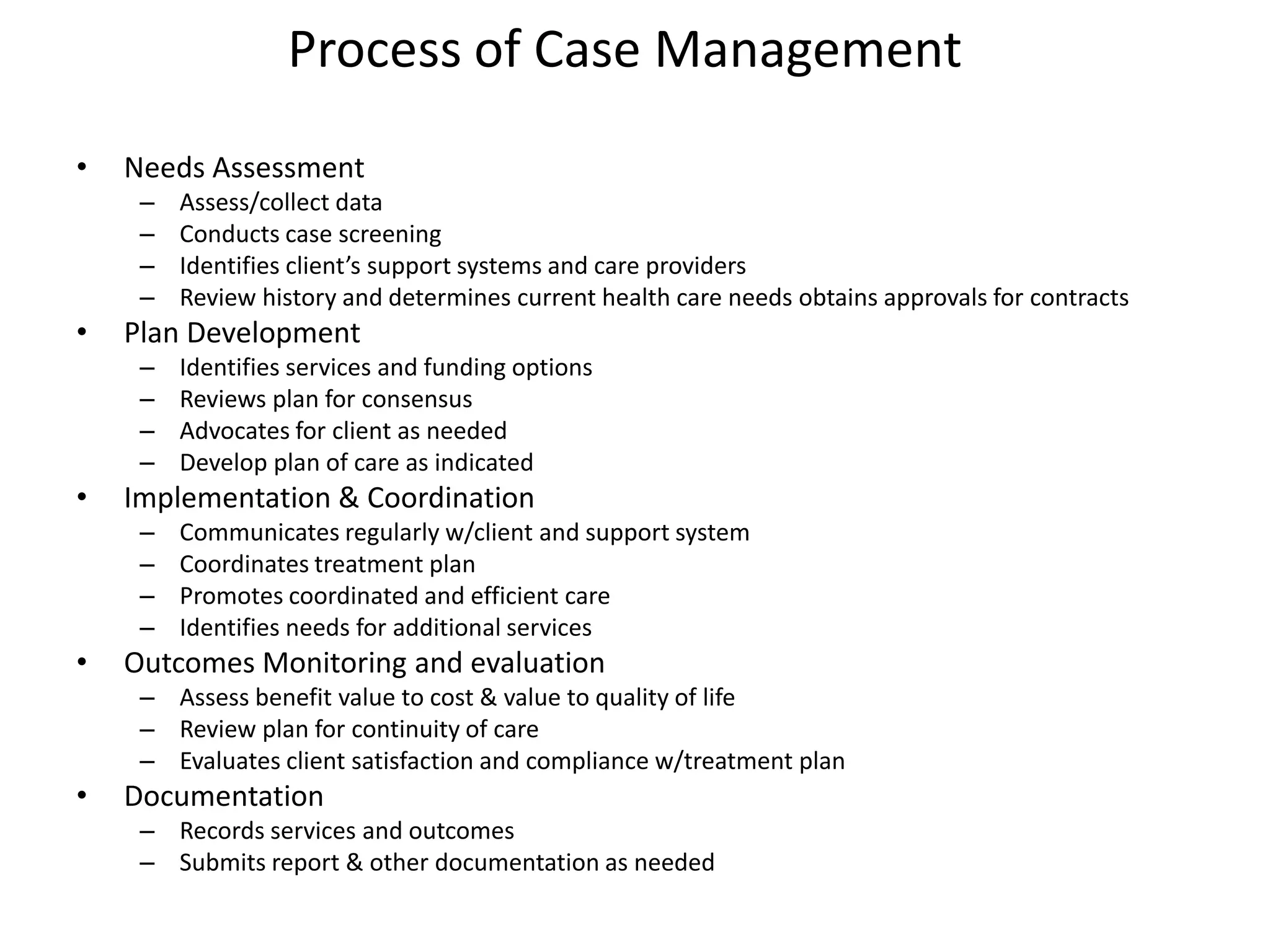 Managed care & case management | PPTX