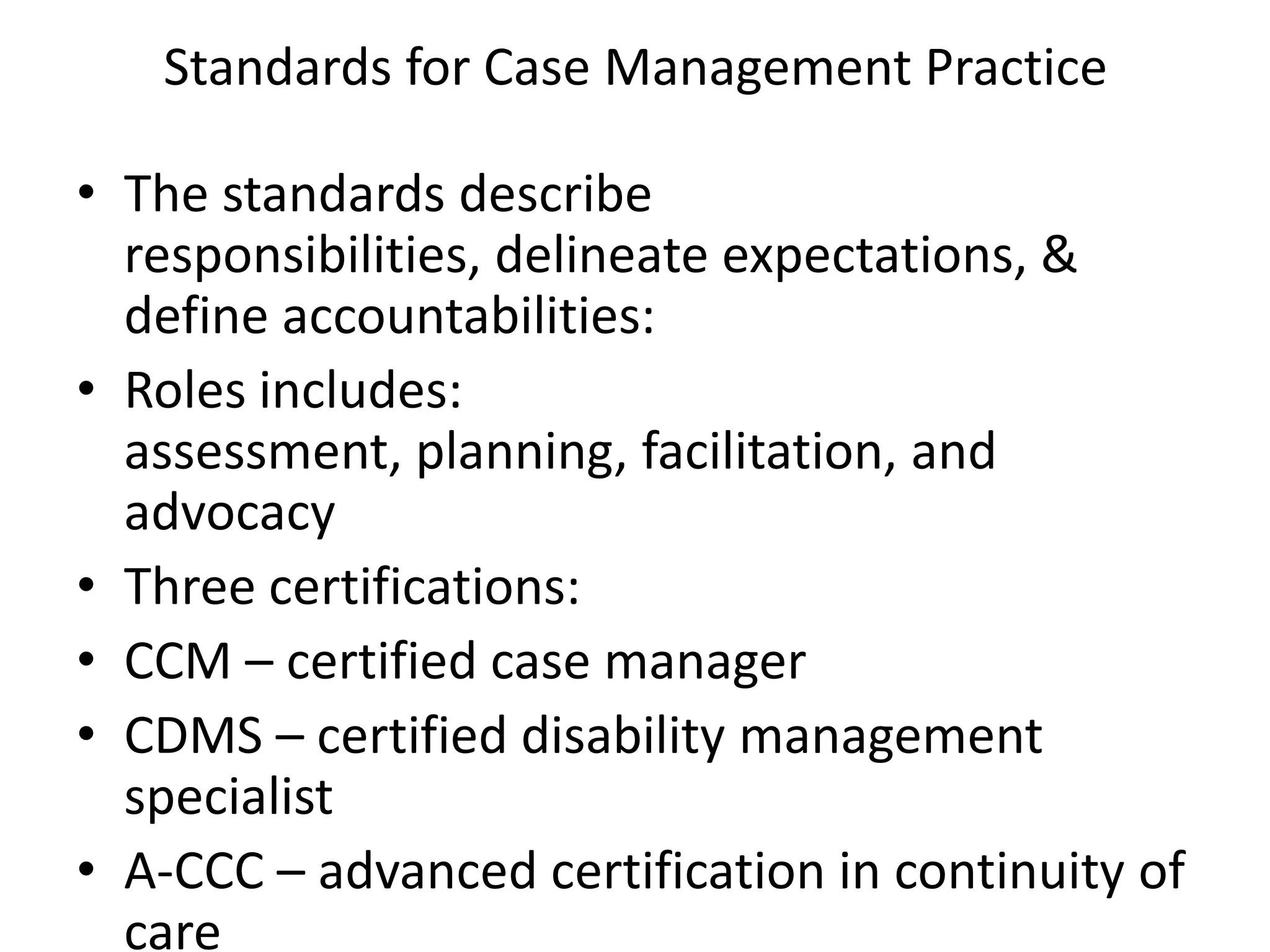 Managed care & case management | PPTX