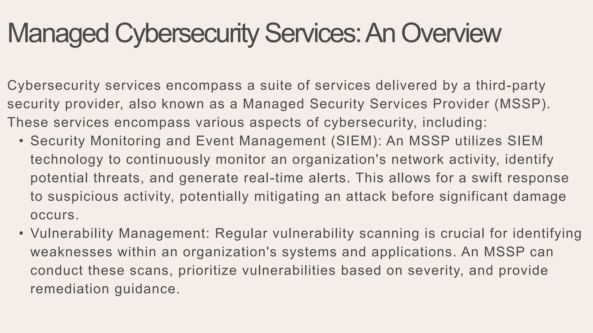 Managed Cybersecurity Services: Fortifying Your Defenses in the Digital Age.pptx