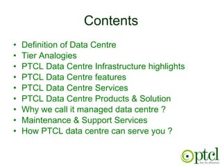 Managed Data Centre | PPT