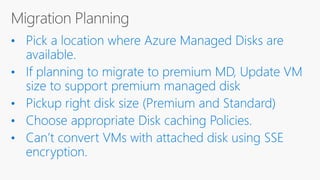 Managed disk-Azure Storage Evolution | PPT