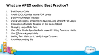 Manage Development in Your Org with Salesforce Governance Framework | PPT