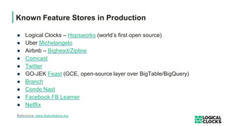 Managed Feature Store for Machine Learning | PPT