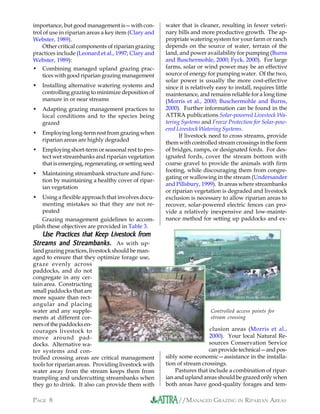 Managed Grazing in Riparian Areas | PDF