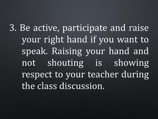 Managed learner behavior constructively by applying positive and non ...