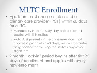 Managed Long Term Care in Nursing Homes | PPT