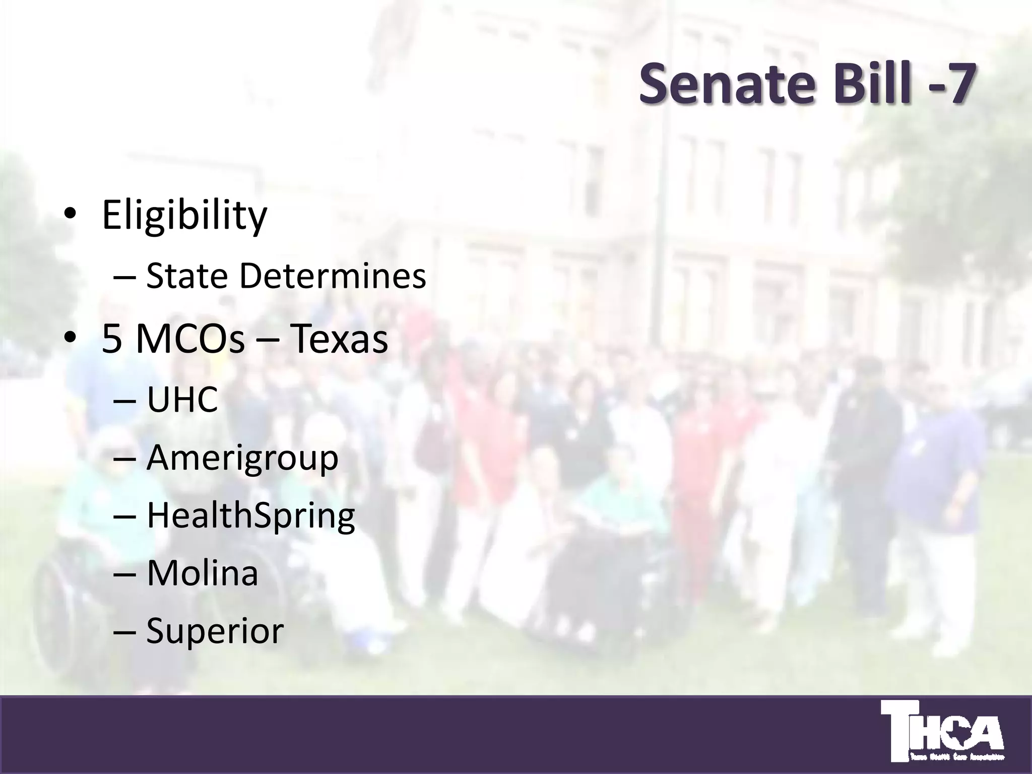 Managed Medicaid presentation slides | PPT