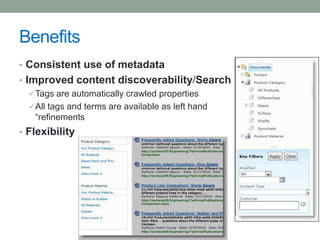 Managed metadata in SharePoint 2010 | PPT