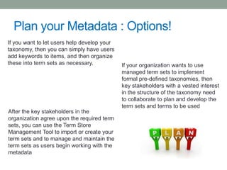 Managed metadata in SharePoint 2010 | PPTX