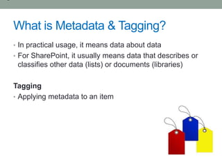 Managed metadata in SharePoint 2010 | PPT