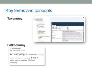 Managed metadata in SharePoint 2010 | PPTX