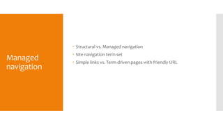 Managed metadata – SharePoint 2013 | PPT