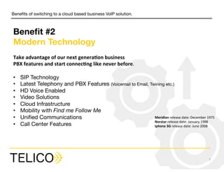 Benefits of switching to a cloud based VoIP phone system. | PPT