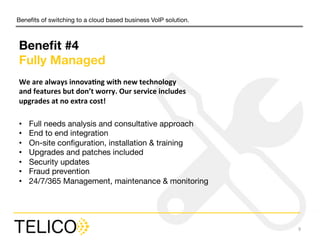 Benefits of switching to a cloud based VoIP phone system. | PPT