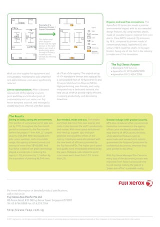 Managed Print Services - A Singapore statutory board case study | PDF