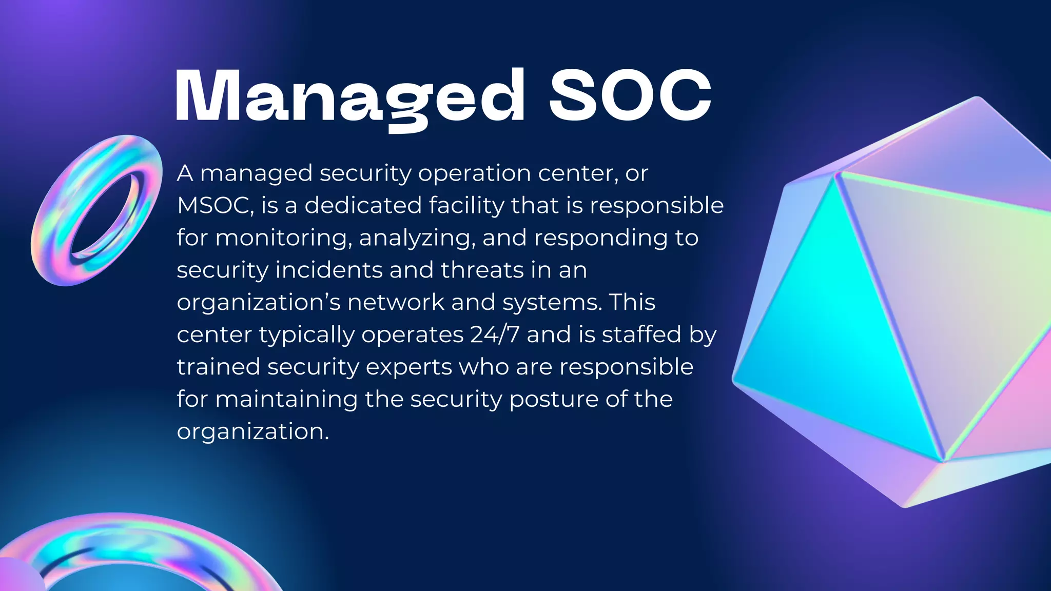 Managed Security Operations Center – CRI Advantage | PDF